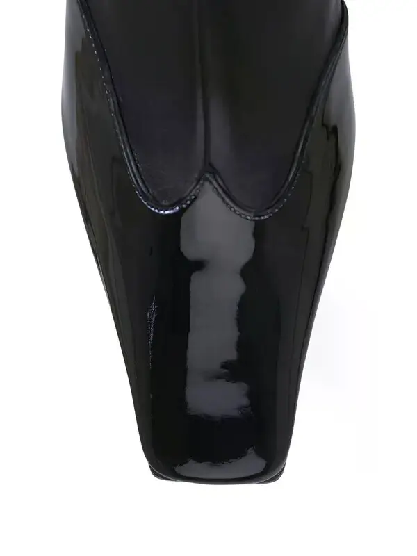 Khaite Leather Pointed Boots