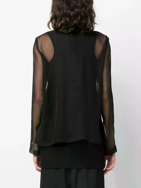Sacai Layered Cut-out Top