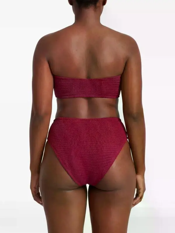 PARAMIDONNA Chloe Ring Two-piece Swimsuit - Red