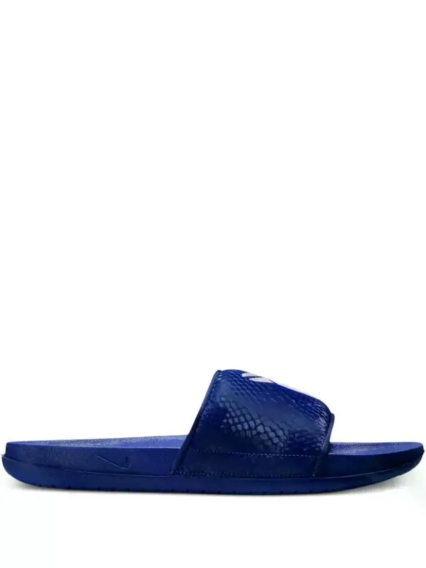 Nike Kobe Logo Print Flip Flops - Blue