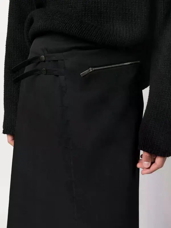SAPIO Asymmetric Wrap Skirt