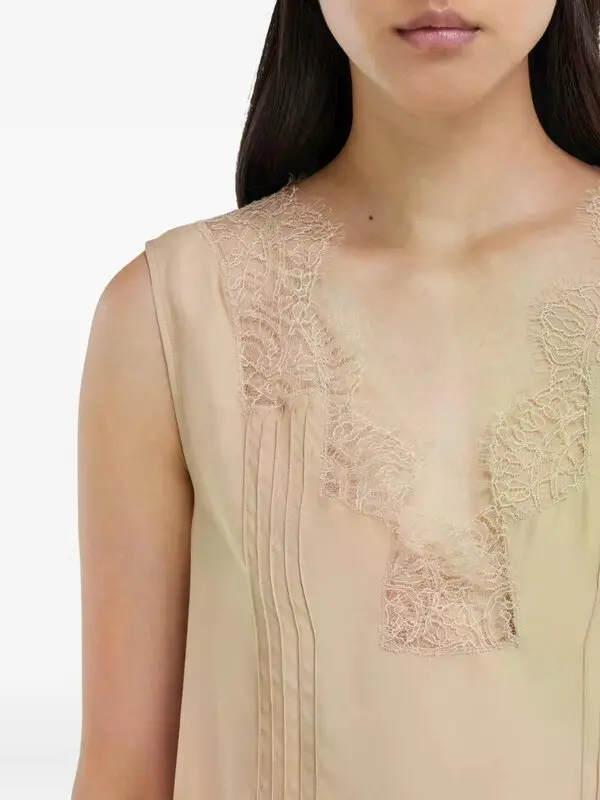 FERRAGAMO Lace-insert Mini Dress