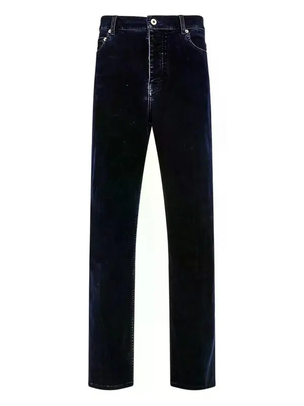 FERRAGAMO Five-pocket Logo Patch Trousers