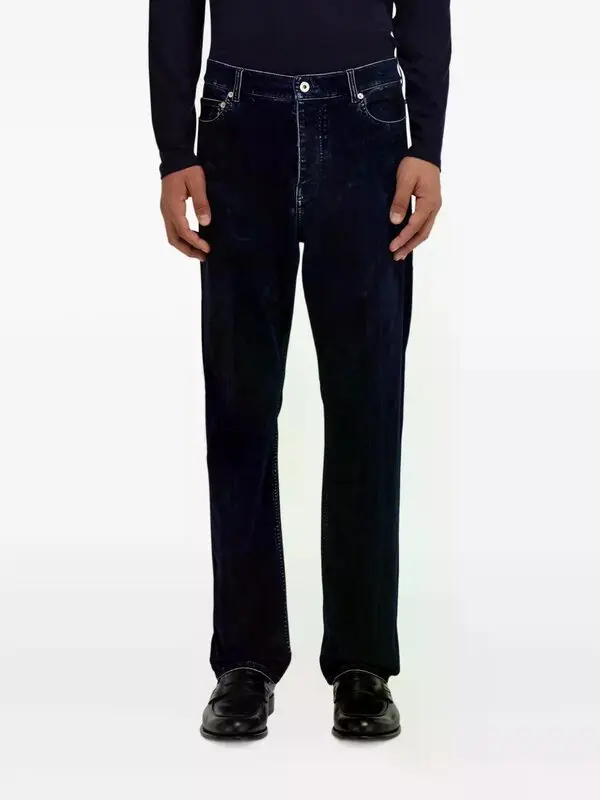 FERRAGAMO Five-pocket Logo Patch Trousers