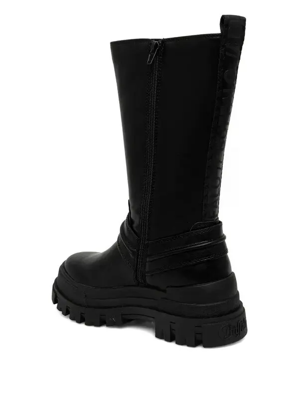 BUFFALO Aspha Buckle-strap Boots