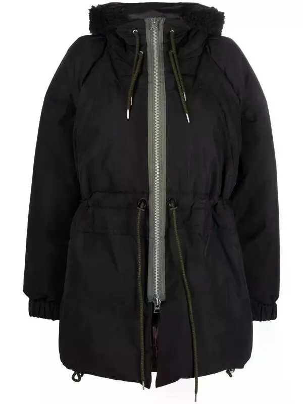Sacai Drawstring Hooded Parka