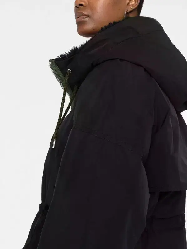 Sacai Drawstring Hooded Parka