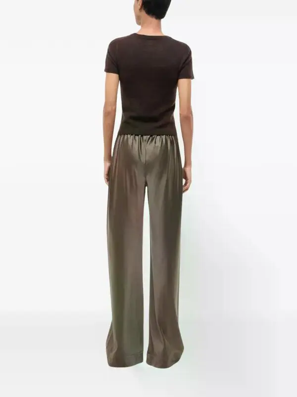 Staud Stroll Silk Trousers