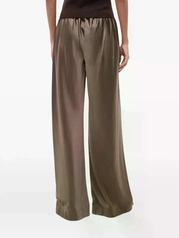 Staud Stroll Silk Trousers