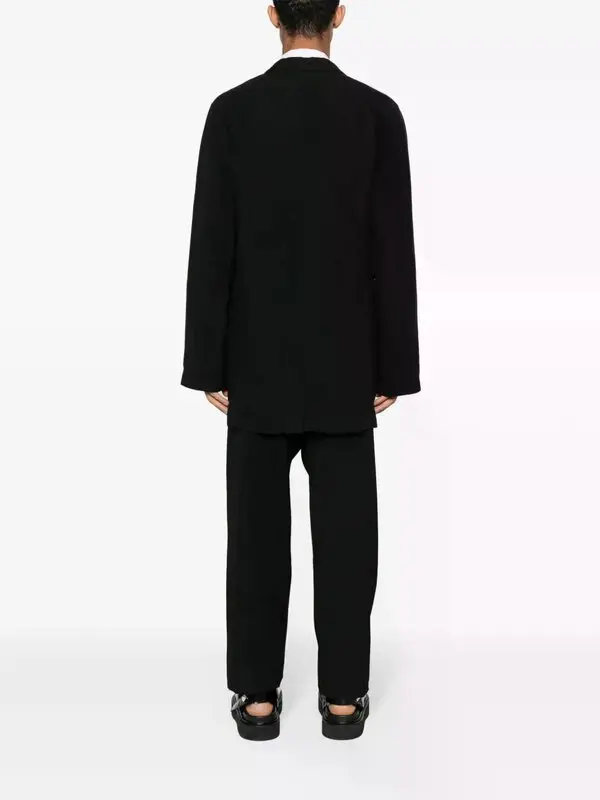 Yohji Yamamoto Single-breasted Coat