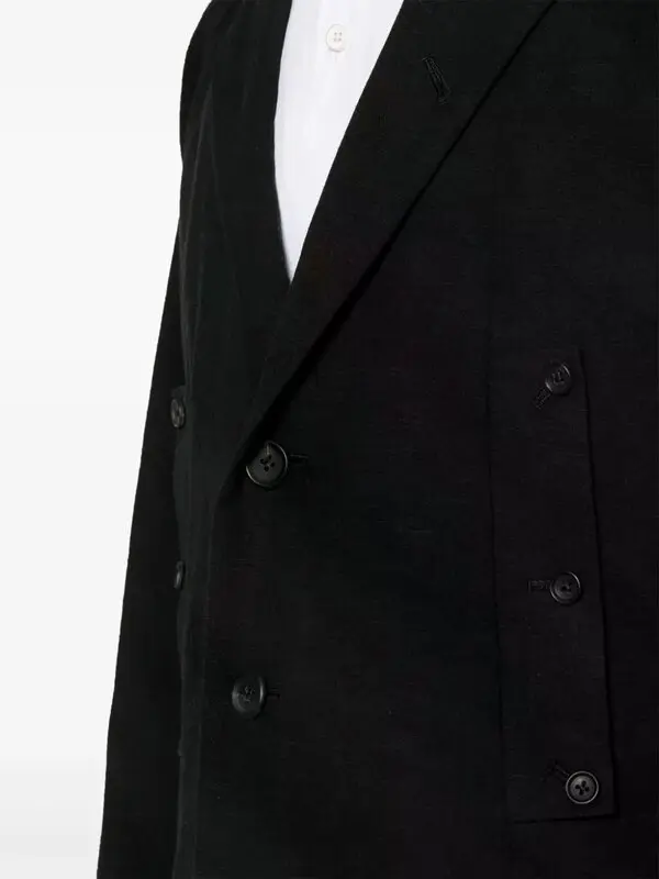 Yohji Yamamoto Single-breasted Coat
