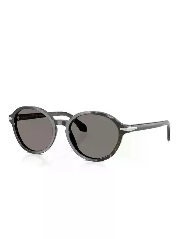 Giorgio Armani Tortoiseshell Round-frame Sunglasses