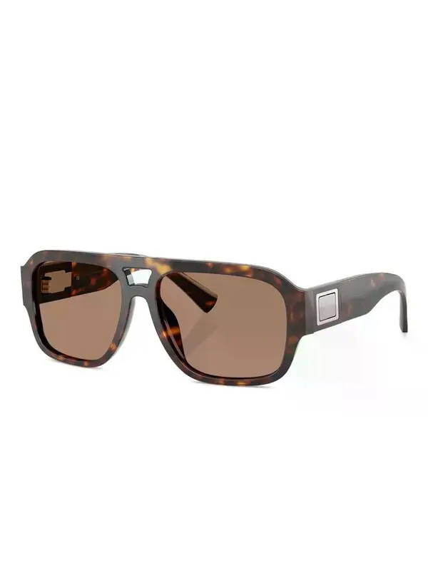 Dolce & Gabbana Tortoiseshell Square Sunglasses