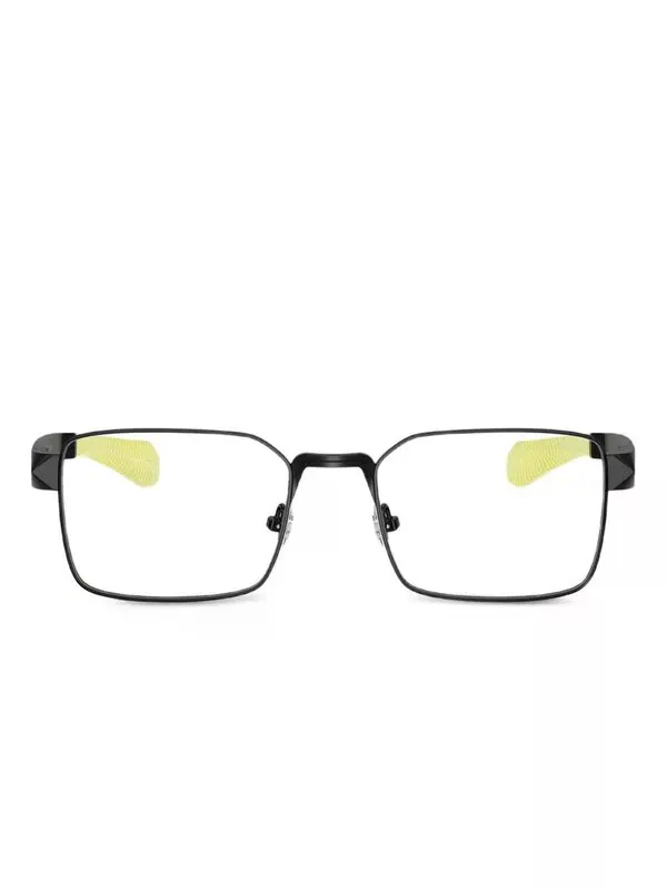 ALAIN MIKLI Rectangle Eyeglasses - Black
