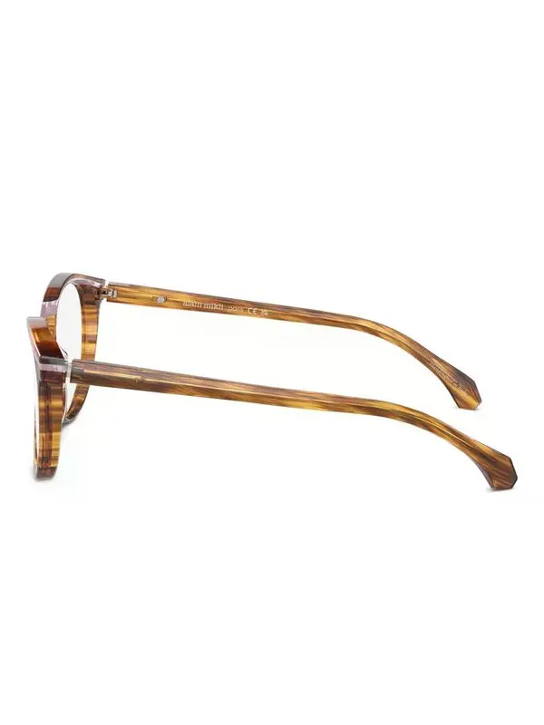 ALAIN MIKLI Round-frame Glasses