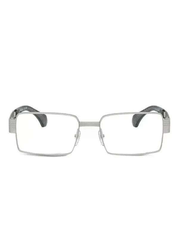 ALAIN MIKLI Rectangle-frame Glasses - Silver