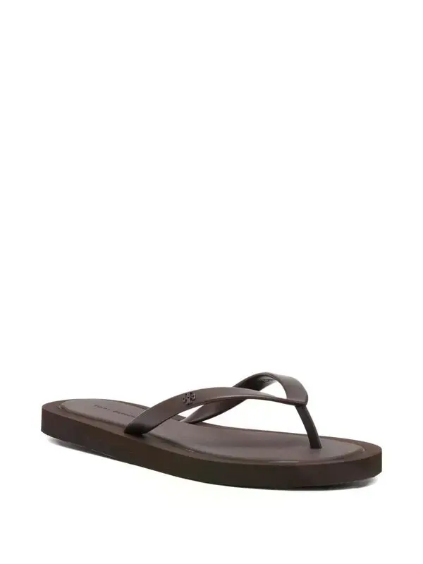 Tory Burch Kira Padded Flip-flops - Brown