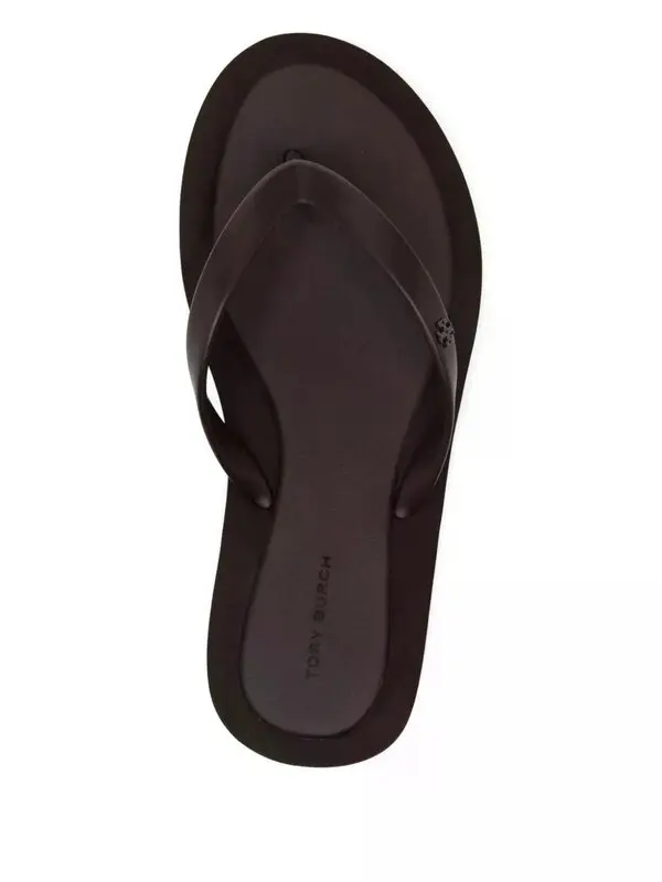 Tory Burch Kira Padded Flip-flops - Brown