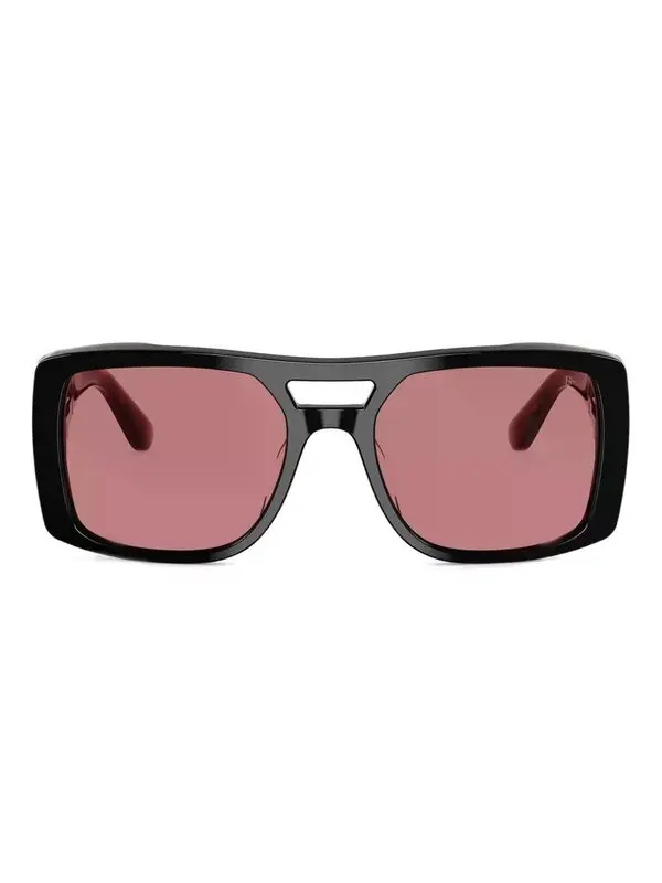 Brunello Cucinelli Square-frame Sunglasses - Black