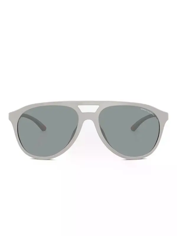 Armani Exchange Pilot-frame Sunglasses - Grey