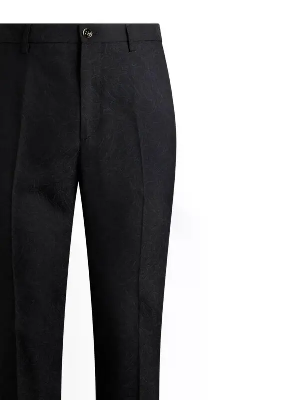 Etro Jacquard Paisley Trousers
