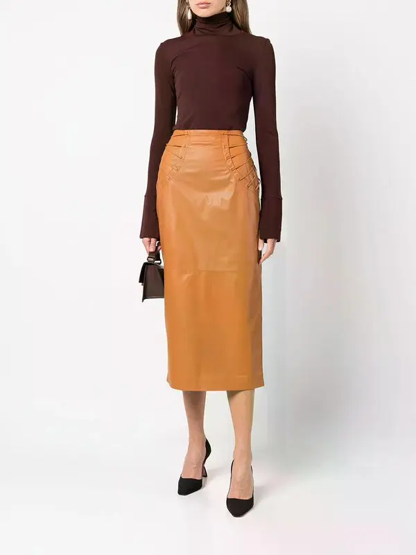 Rochas Pencil Midi Skirt