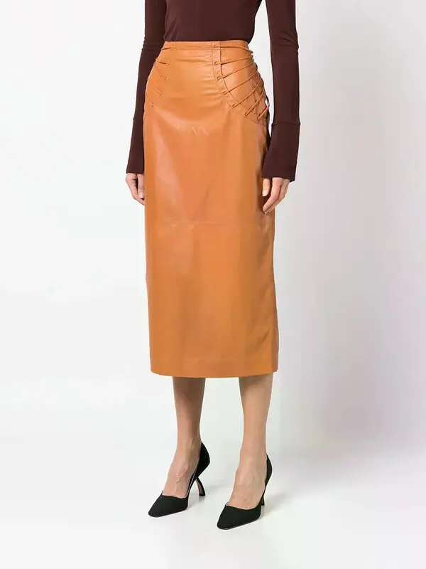 Rochas Pencil Midi Skirt