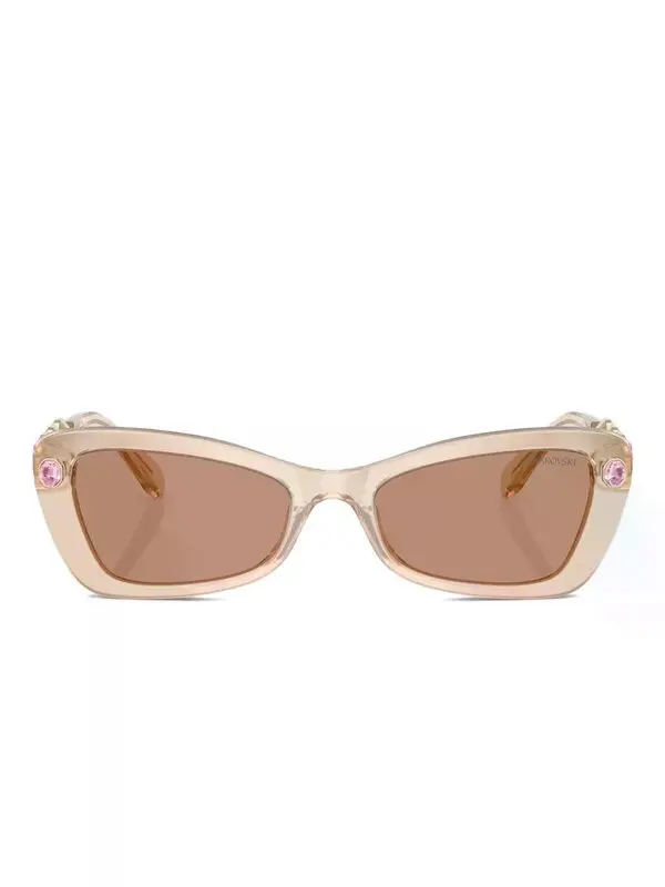 SWAROVSKI Crystal-embellished Cat-eye Sunglasses - Pink