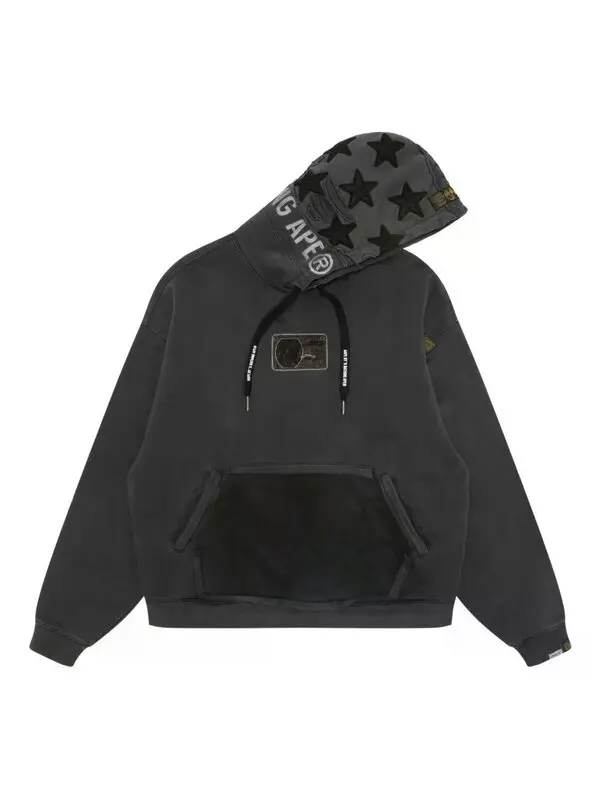 AAPE BY *A BATHING APE Appliqué Hooded Sweater