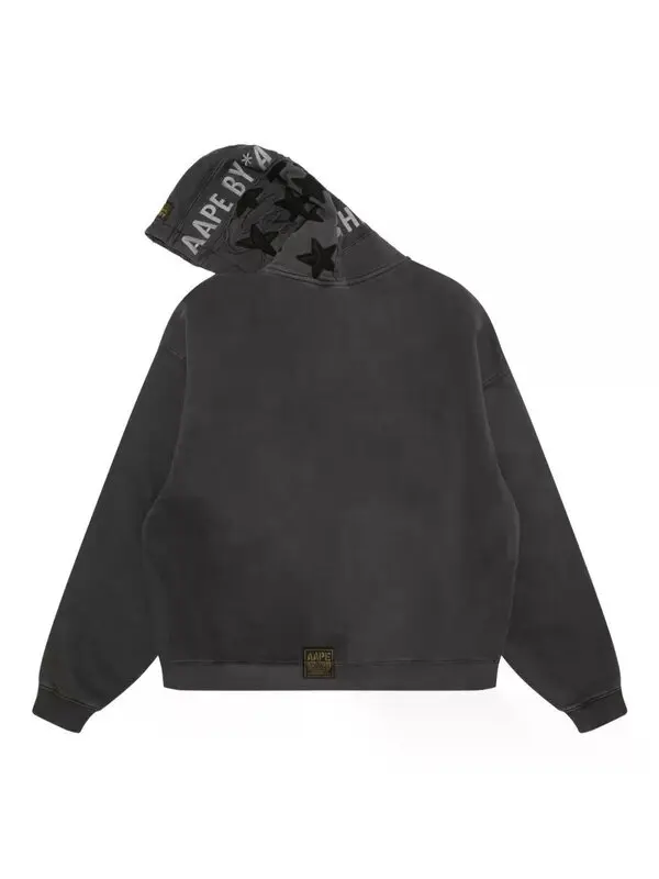 AAPE BY *A BATHING APE Appliqué Hooded Sweater