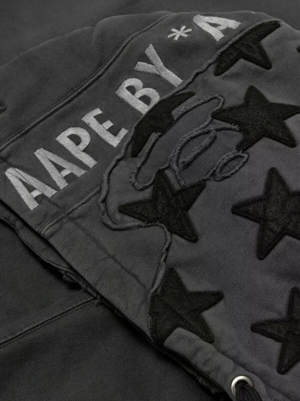 AAPE BY *A BATHING APE Appliqué Hooded Sweater