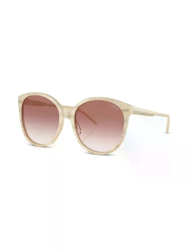 VOGUE EYEWEAR Gradient-lenses Round-frame Sunglasses