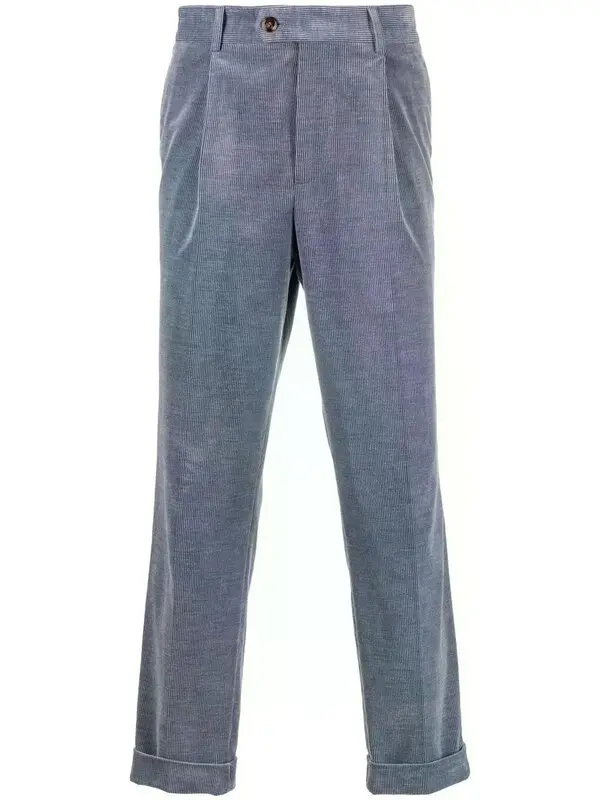 Brunello Cucinelli Corduroy Straight-leg Trousers