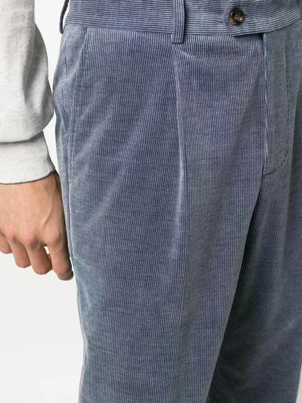 Brunello Cucinelli Corduroy Straight-leg Trousers