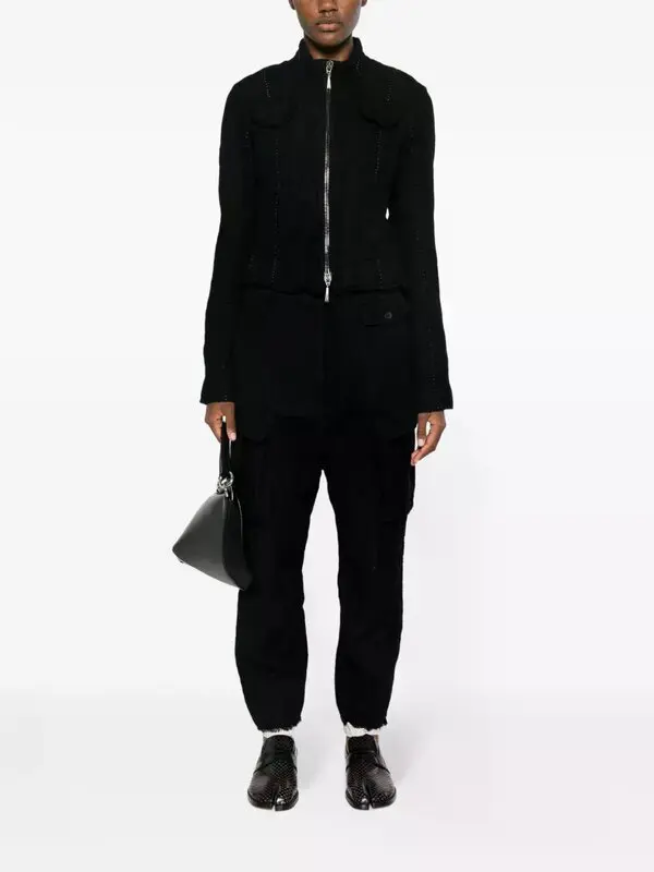 Masnada Cropped Cargo Trousers