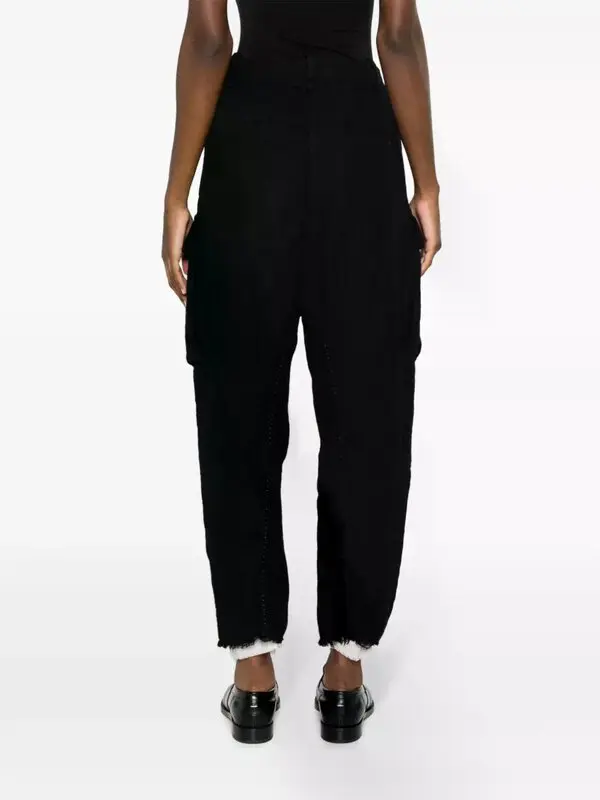 Masnada Cropped Cargo Trousers