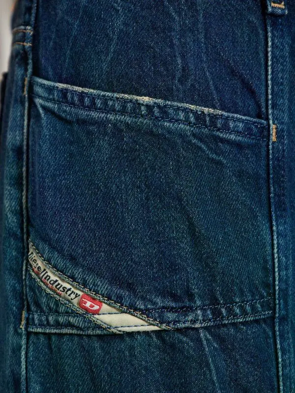 DIESEL® D-akii Paneled Jeans