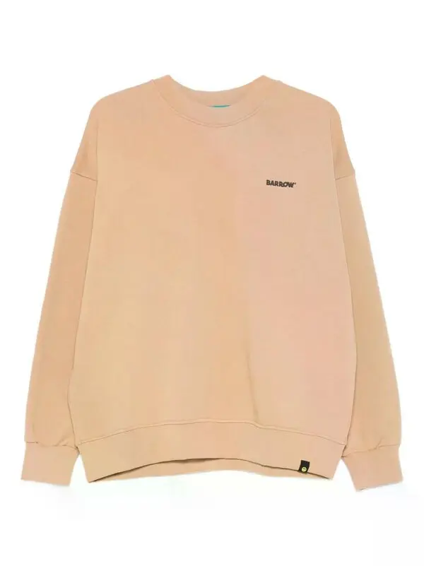 BARROW Logo Detail Long-sleeve Sweatshirt