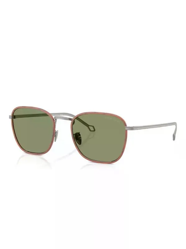 Giorgio Armani Matte Square Sunglasses