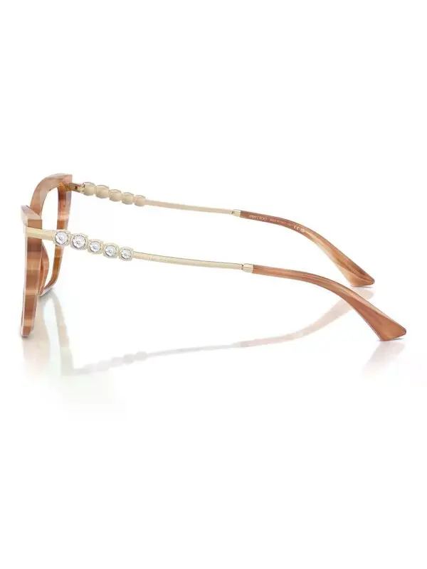 JIMMY CHOO Butterfly Eyeglasses
