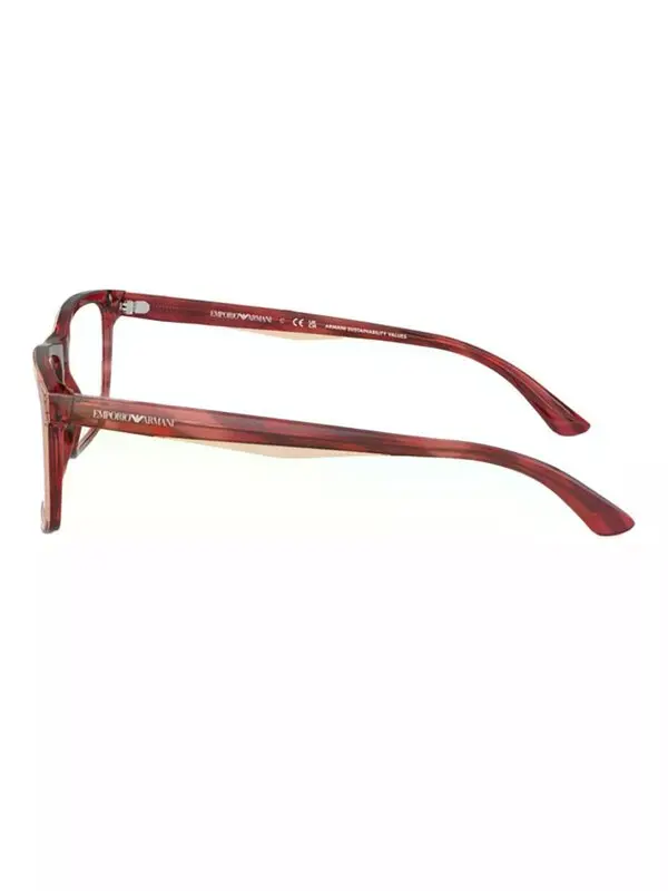 Emporio Armani Rectangle-frame Glasses
