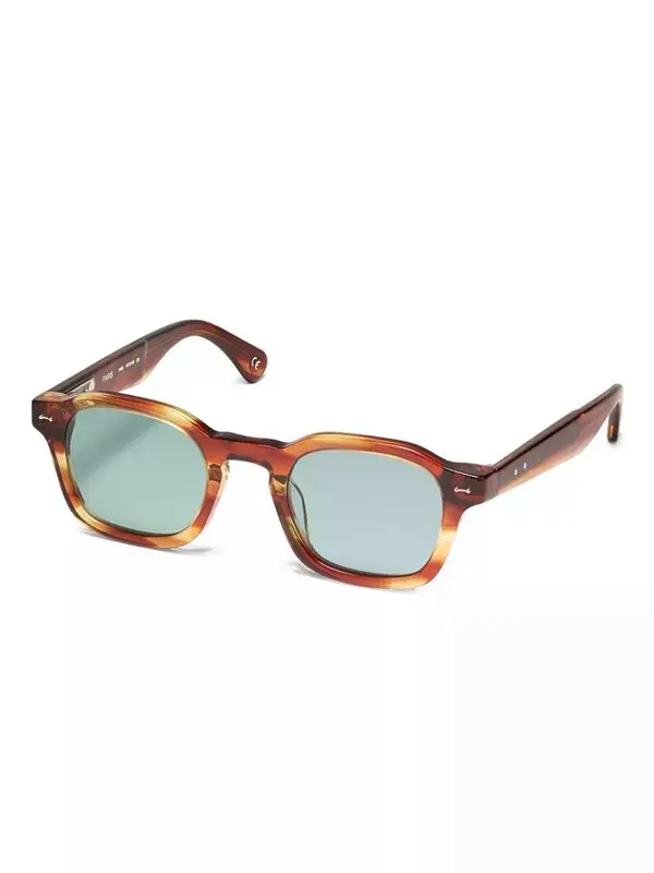 PETER AND MAY Square Frame Sunglasses