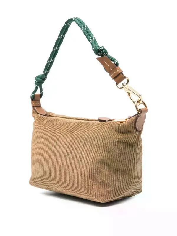 Miu Miu Corduroy Logo Shoulder Bag
