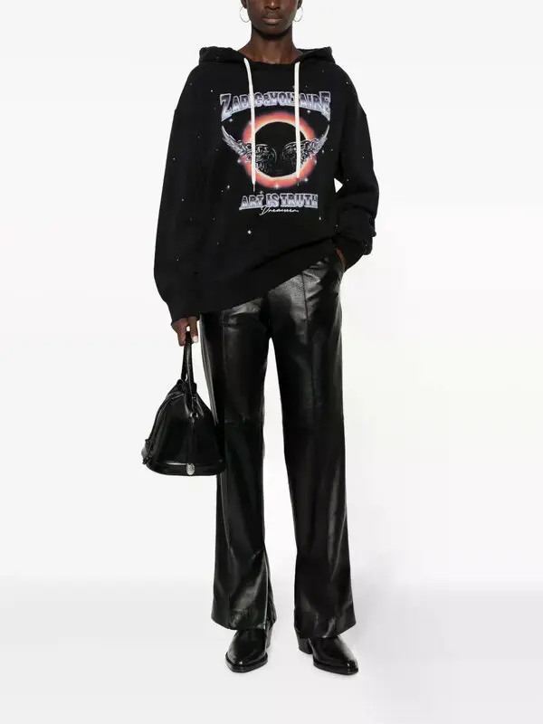 Zadig&Voltaire Elisio Organic Cotton Blend Hoodie