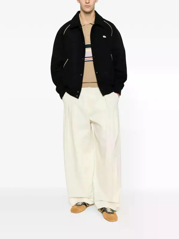 Lacoste Trim-detail Bomber Jacket