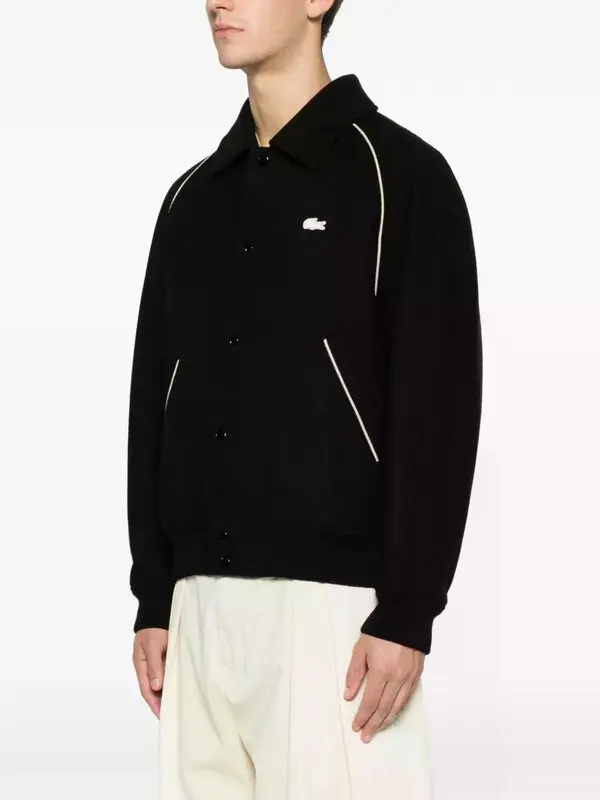 Lacoste Trim-detail Bomber Jacket