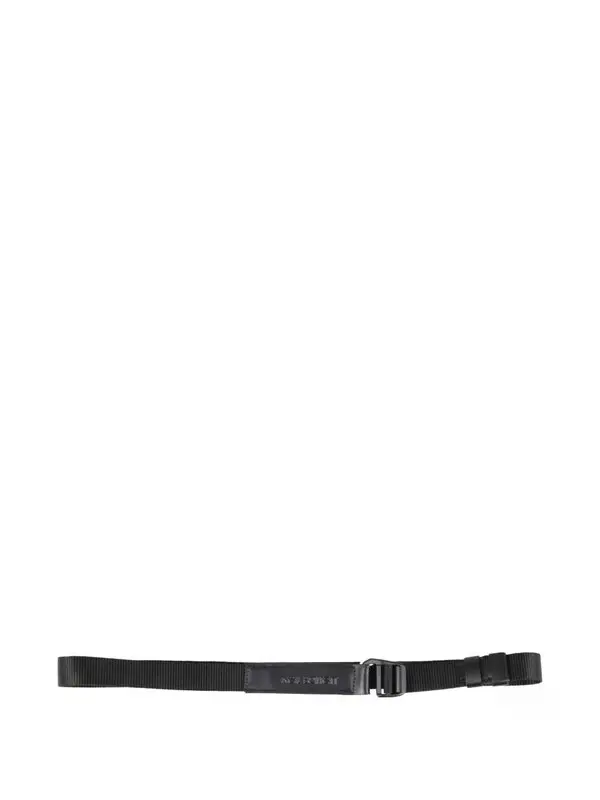 Neil Barrett Leather Belt - Black