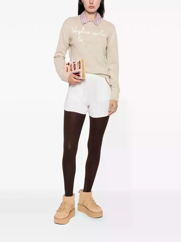 MC2 SAINT BARTH Cable-knit Shorts