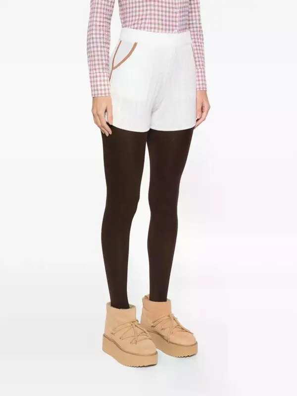 MC2 SAINT BARTH Cable-knit Shorts