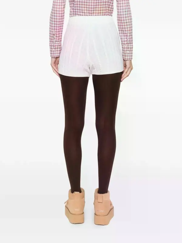 MC2 SAINT BARTH Cable-knit Shorts